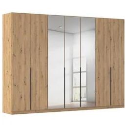 Dreht&uuml;renschrank OTTO HOME "Kleiderschrank Schrank Garderobe AGORDO mit Dekor- oder Hochglanzfront", braun (eiche artisan), B:315cm H:229cm T:54cm, Holzwerkstoff, Schr&auml;nke, Dreht&uuml;renschrank, durchdachte Innenausstattung, in 8 Breiten und 2 H&ouml;hen MADE IN GERMANY, Topseller