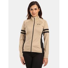 Kilpi Fleecejacke "Junie" in Beige - 69% | Gr&ouml;&szlig;e 38 | Damenjacken