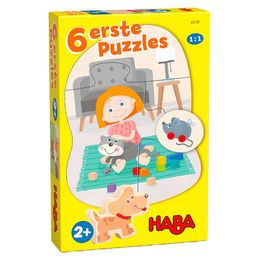 Haba 6er-Set: Puzzle "6 erste Puzzles - Haustiere" - ab 2 Jahren - 33% | Gesellschaftsspiele