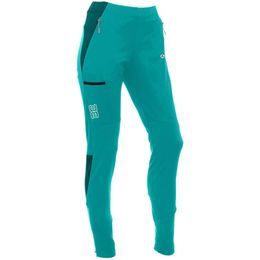Maul Sport Hybrid-Softshellhose "Mayrhofen XT 10.0" - Slim fit - in T&uuml;rkis - 56% | Gr&ouml;&szlig;e 44 | Damen-sporthosen