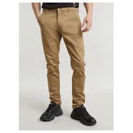 G-Star Raw Chinohose G-STAR "Skinny Chino 3.0", Herren, Gr. 27, L&auml;nge 32, safari, Obermaterial: 50% Baumwolle, 48% Baumwolle, 2% Elasthan, Hosen Chinohose
