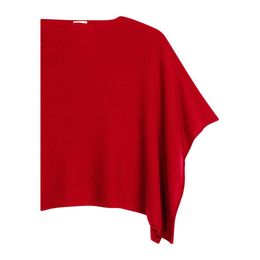 AUTHENTIC CASHMERE Kaschmir-Poncho "Carra" in Rot - 67% | Gr&ouml;&szlig;e M | Damenjacken