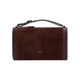 Coccinelle Leder-Henkeltasche in Braun - (B)39 x (H)26 x (T)6 cm - 37% | Damen-taschen