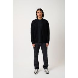 AUTHENTIC CASHMERE Kaschmir-Cardigan in Schwarz - 57% | Gr&ouml;&szlig;e L | Herren-pullover-cardigans