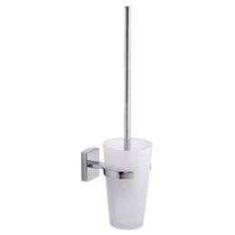 Tesa WC-Garnitur "Klaam" in Silber - (H)41,6 cm - 74% | Badezimmer-accessoires