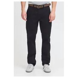 Chinohose Blend "BHLPants", Herren, Gr. 31, L&auml;nge 34, schwarz, Web, 98% Baumwolle, 2% Elasthan, unifarben, slim fit lang, Hosen Chinohose, Klassische Stoffhose mit G&uuml;rtel - Regular Fit