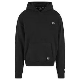Kapuzensweatshirt STARTER Black Label "Starter Black Label Herren Starter Essential Oversize Hoody", Herren, Gr. S, schwarz, 100% Baumwolle, Sweatshirts