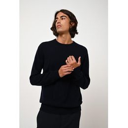 AUTHENTIC CASHMERE Kaschmir-Pullover "Aigli&eacute;re" in Dunkelblau - 61% | Gr&ouml;&szlig;e M | Herren-plussize