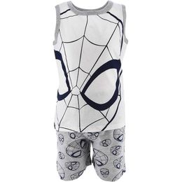 Spiderman Pyjama "Spiderman" in Wei&szlig;/ Grau - 63% | Gr&ouml;&szlig;e 104 | Kinder-waesche