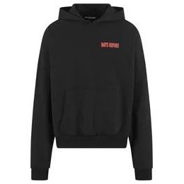 Kapuzensweatshirt "Upscale by Mister Tee Days Before Overize Hoody", Herren, Gr. XL, schwarz, 100% Baumwolle, UPSCALE BY MISTER TEE, bedruckt, Sweatshirts