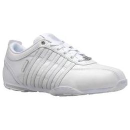 Sneaker K-Swiss "ARVEE 1.5", Herren, Gr. 41, whit, wt, gryvlt, split, Leder, Schuhe Sneaker