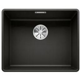 Granitsp&uuml;le Blanco "SUBLINE 500-F", schwarz, B:43cm H:19cm T:53cm, Verbundwerkstoff, K&uuml;chensp&uuml;len, erh&auml;ltlich in mehreren Farben