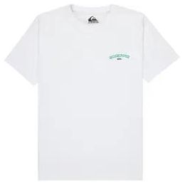 T-Shirt Quiksilver "Urban Nomad", Jungen, Gr. 12(148-156cm), wei&szlig;, Obermaterial: 70% Walkfrottier, 30% Walkfrottier;, Shirts T-Shirt