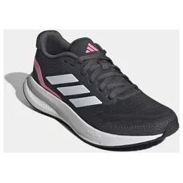 Laufschuh Adidas PERFORMANCE "RUNFALCON 5", Damen, Gr. 39, grau six, ftwr wei&szlig;, bliss pink, Synthetik, Textil, Schuhe Laufschuh, Topseller