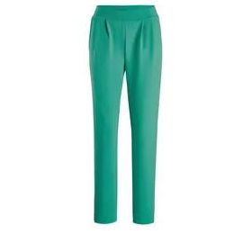 Schlupfhose GOLDNER "Businesshose SARA mit Komfortbund", Damen, Gr. 42, N-Gr, gr&uuml;n (smaragd), Obermaterial: 95% Polyester PES. 5% Elasthan EL., normal, Hosen Schlupfhose, Temperaturausgleichende Eigenschaft
