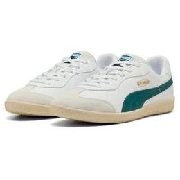 Sneaker Puma "KING 21 IT", Damen, Gr. 44, Puma wei&szlig;, emerald ice, sugarot almond, Synthetik, Schuhe Sneaker, mit Schn&uuml;rung, leicht profilierte Gummi-Laufsohle