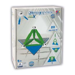 Supermag 20tlg. Magnetbauset "Supermag Stix" - ab 5 Jahren - 24% | Experimentieren-spielzeug