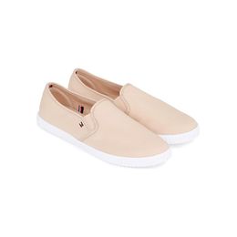 Tommy Hilfiger Shoes Slipper in Beige/ Wei&szlig; - 42% | Gr&ouml;&szlig;e 40 | Herren-schuhe-halbschuhe