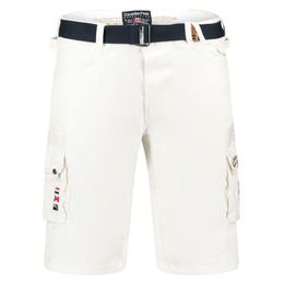 Canadian Peak Cargobermudas "Panoplieak" in Wei&szlig; - 71% | Gr&ouml;&szlig;e 3XL | Herren-plussize