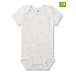 Sanetta 2er-Set: Bodys in Rosa/ Wei&szlig; - 50% | Gr&ouml;&szlig;e 68 | Baby-bodys