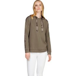 Heine Hoodie in Khaki - 68% | Gr&ouml;&szlig;e 34 | Damen-sweatshirts-jacken