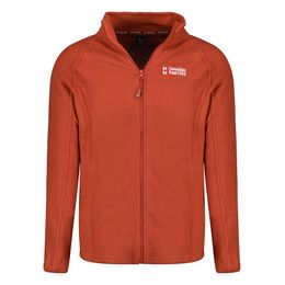 Canadian Peak Fleecejacke "Tugeak" in Orange - 67% | Gr&ouml;&szlig;e XXL | Herren-pullover-sport