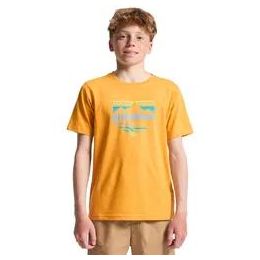 T-Shirt Quiksilver "Horizon Fade", Jungen, Gr. 14, mineral gelb, Obermaterial: 70% Walkfrottier, 30% Walkfrottier;, Shirts T-Shirt