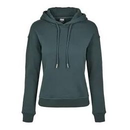 Kapuzenpullover Urban Classics "Urban Classics Damen Ladies Hoody", Damen, Gr. XS, bottlegr&uuml;n, 63% Baumwolle, 37% Polyester, unifarben, normal, ohne Ausschnitt, Pullover Kapuzenpullover