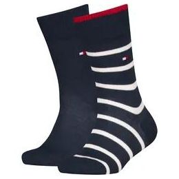 Socken Tommy Hilfiger "TH KIDS SOCK BRETON STRIPE", Damen, Gr. 35-38, tommy original, Baumwollmischung, normal, Socken Socken