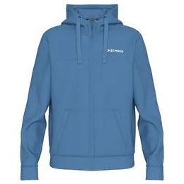 Kapuzensweatjacke Chiemsee, Damen, Gr. S (44/46), blau jasper, 88% Baumwolle, 12% Polyester, Sweatjacken