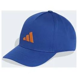 Baseball Cap Adidas SPORTSWEAR "K CAP", Jungen, royal blau, pure orange, Obermaterial: 100% Baumwolle, Caps