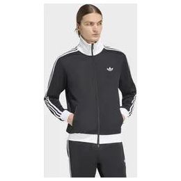 Outdoorjacke Adidas ORIGINALS "BECKENBAUER TT", Herren, Gr. M, schwarz, Obermaterial: 52% Baumwolle, 48% Polyester, Jacken Outdoorjacke