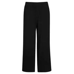 7/8-Hose GOLDNER "Kurzgr&ouml;&szlig;e Jerseyhose Louisa in elastischer Qualit&auml;t", Damen, Gr. 19, K-Gr, schwarz, Obermaterial: 95% Viskose CV. 5% Elasthan EL., normal, Hosen 7/8-Hose, Ohne