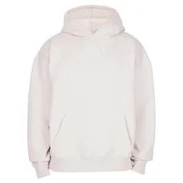 Kapuzensweatshirt DROPSIZE "Dropsize SPLIT FROTTEE EMBO HOODIE", Herren, Gr. L, clear grau, 70% Baumwolle, 30% Polyester, Sweatshirts