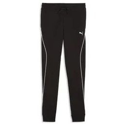 Sporthose Puma "Puma Sport Jogginghose Jungen", M&auml;dchen, Gr. 164, Normalgr&ouml;&szlig;en, schwarz, Obermaterial: 32% Polyester, 68% Baumwolle. Rippe: 97% Baumwolle, 3% Elasthan. Tasche &ndash; Oben: 100% Baumwolle, unifarben, regular fit, Hosen Sporthose