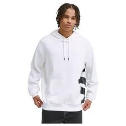 Hoodie DC Shoes "Lanai", Herren, Gr. M, wei&szlig;, Obermaterial: 55% Walkfrottier, 25% Walkfrottier, 20% Microfaser;, Sweatshirts Hoodie