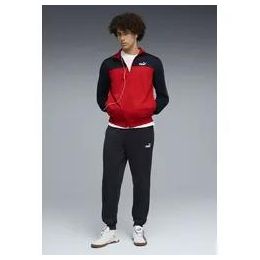 Trainingsanzug Puma "POLY COLORBLOCK SUIT", Herren, Gr. XXL, new navy, Trikot, Obermaterial: 100% Polyester, unifarben, regular fit, Sportanz&uuml;ge Trainingsanzug, ohne Kapuze
