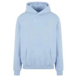 Kapuzensweatshirt Karl Kani "Karl Kani Small Signature Essential Os Hoodie", Herren, Gr. S, light blau, 65% Baumwolle, 35% Polyester, Sweatshirts