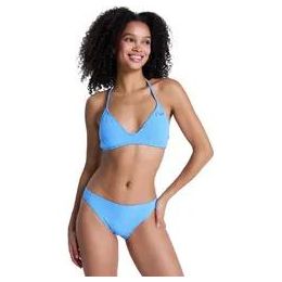 Bikini-Hose Roxy "Paradise Wave Moderate", Damen, Gr. M, US-Gr&ouml;&szlig;en, silber lake blau make a splash, Obermaterial: 92% Microfaser, 8% Elasthan;, Badehosen Bikini-Hose