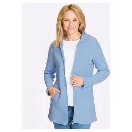 Fleecejacke Classic Basics, Damen, Gr. 54, eisblau, 100% Polyester, unifarben, Jacken Fleecejacke