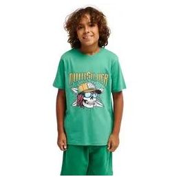 T-Shirt Quiksilver "Sound On", Jungen, Gr. 12(148-156cm), leprechaun, Obermaterial: 70% Walkfrottier, 30% Walkfrottier;, Shirts T-Shirt