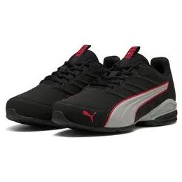 Sneaker Puma "ELECTRO SL", Herren, Gr. 42, Puma schwarz, gray echo, for all time rot, Synthetik, Schuhe Sneaker, mit Schn&uuml;rung, leicht profiliertes Laufsohlenprofil