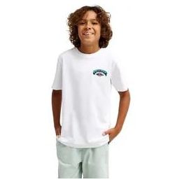 T-Shirt Quiksilver "Palm Horizon", Jungen, Gr. 8, wei&szlig;, Obermaterial: 70% Walkfrottier, 30% Walkfrottier;, Shirts T-Shirt