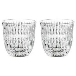 Espressoglas Nachtmann "Espresso / Doppio Gl&auml;ser Ethno Barista 90 ml 2er Set transparent", bunt (transparent), Glas, Trinkgef&auml;&szlig;e