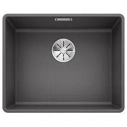 Granitsp&uuml;le Blanco "SUBLINE 500-F", felsgrau, B:43cm H:19cm T:53cm, Verbundwerkstoff, K&uuml;chensp&uuml;len, erh&auml;ltlich in mehreren Farben