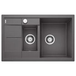 Granitsp&uuml;le Blanco "METRA 6 S Compact", felsgrau, B:78cm, Verbundwerkstoff, K&uuml;chensp&uuml;len, aus SILGRANIT