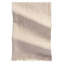Marc O'Polo Schal MARC O'POLO "aus fein gewebtem Double-Face", Herren, light oat, Obermaterial: 75% Wolle, 25% Polyamid, unifarben, Modet&uuml;cher Schal