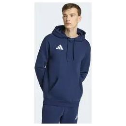 Kapuzensweatshirt Adidas PERFORMANCE "ENTRADA26 HOODIE", Damen, Gr. XL, team navy blau 2, wei&szlig;, Obermaterial: 70% Baumwolle, 30% Polyester, angesetztes B&uuml;ndchen, Sweatshirts