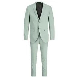 Jack & Jones PlusSize Anzug "JPRFRANCO SUIT NOOS PLS", Herren, Gr. 68, N-Gr, iceberg gr&uuml;n, Web, Obermaterial: 78% Polyester, 17% Viskose, 5% Elasthan, JACK & JONES PLUSSIZE, unifarben, slim fit, Anz&uuml;ge