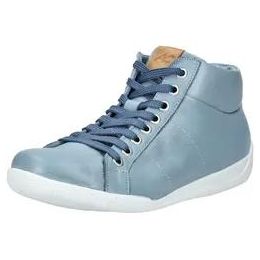 Sneaker Andrea Conti "Andrea Conti Sneaker Veloursleder", Herren, Gr. 37, blau, Veloursleder, Schuhe Sneaker